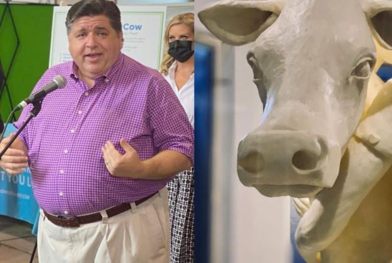 State Fair butter cow unveiled by Pritzker | The Barrington Hills Observer