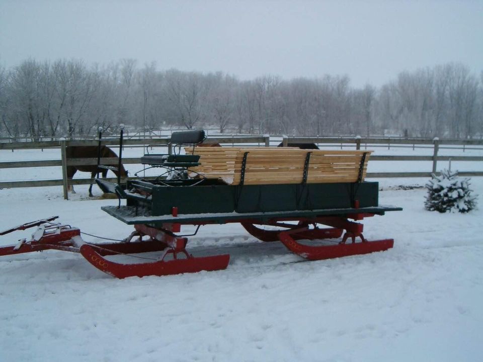 1870’s restored Bobsled with custom made bench seats for sale | The ...