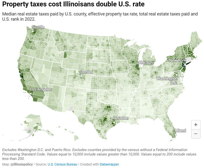 Average Illinois property tax bill rises $756 in 5 years | The ...