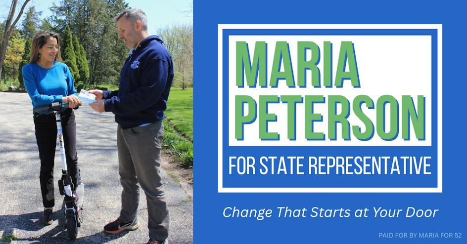 Maria Peterson announces run for IL State Representative, District 52 ...